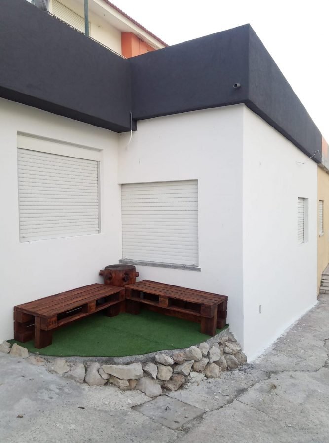 Aplicação de capoto em casa na Lourinhã