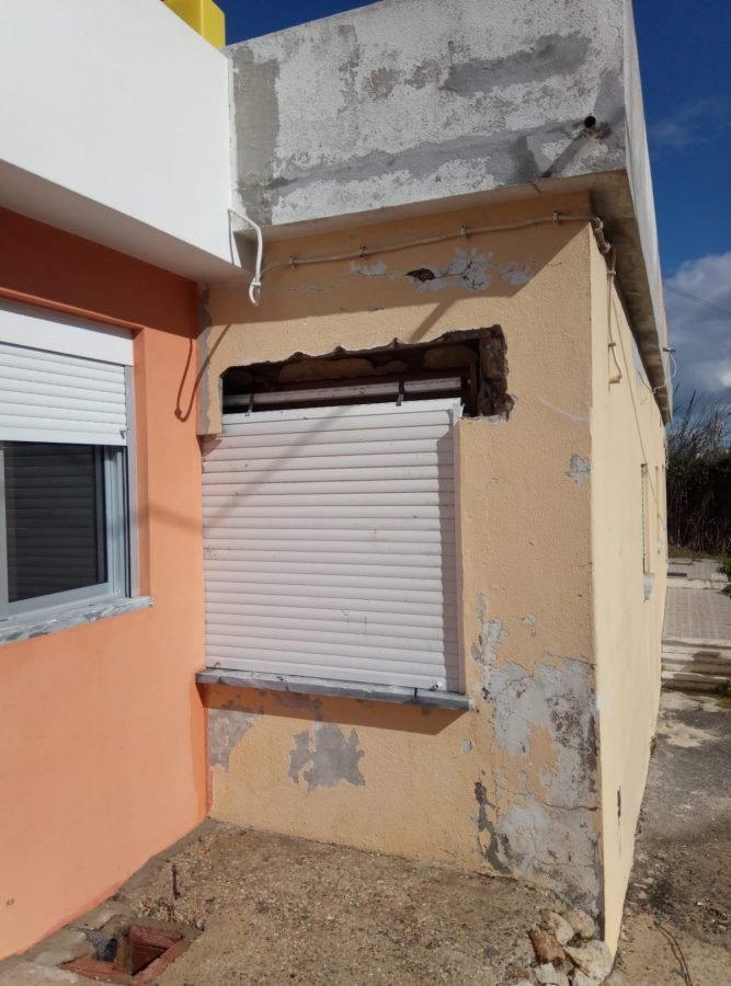 Aplicação de capoto em casa na Lourinhã